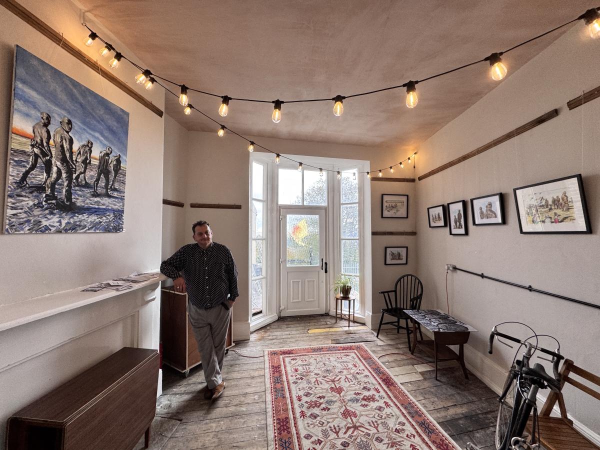 Walking Men Exhibition | Lowestoft Old and Now